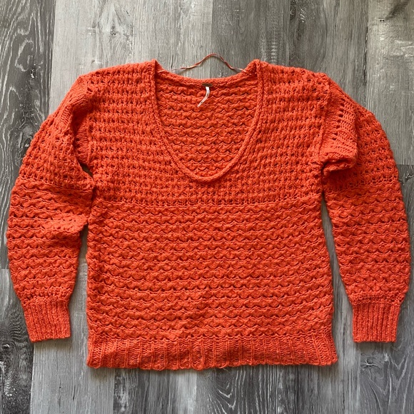 Free People | Sweaters | Free People Womens Chunky Knit Sweater Size Xs ...